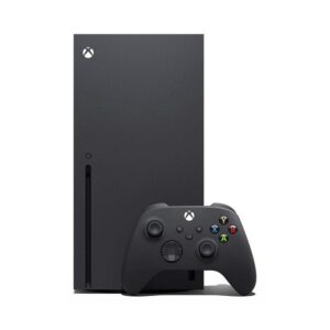 Microsoft Xbox Series X 1TB SSD Gaming Console - Additional Black Controller, 8X Cores Zen 2 CPU, 12 TFLOPS. RDNA 2 GPU, 16GB DDR6 RAM, Up to 120 FPS, 8K HDR, 4K UHD Blu-Ray