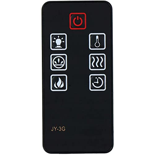 GENGQIANSI Replacement for Muskoka Electric Fireplace Heater Remote Control JY-3G 20-06-650 259-35-86 310-48-90 259-879-86 310-42-45