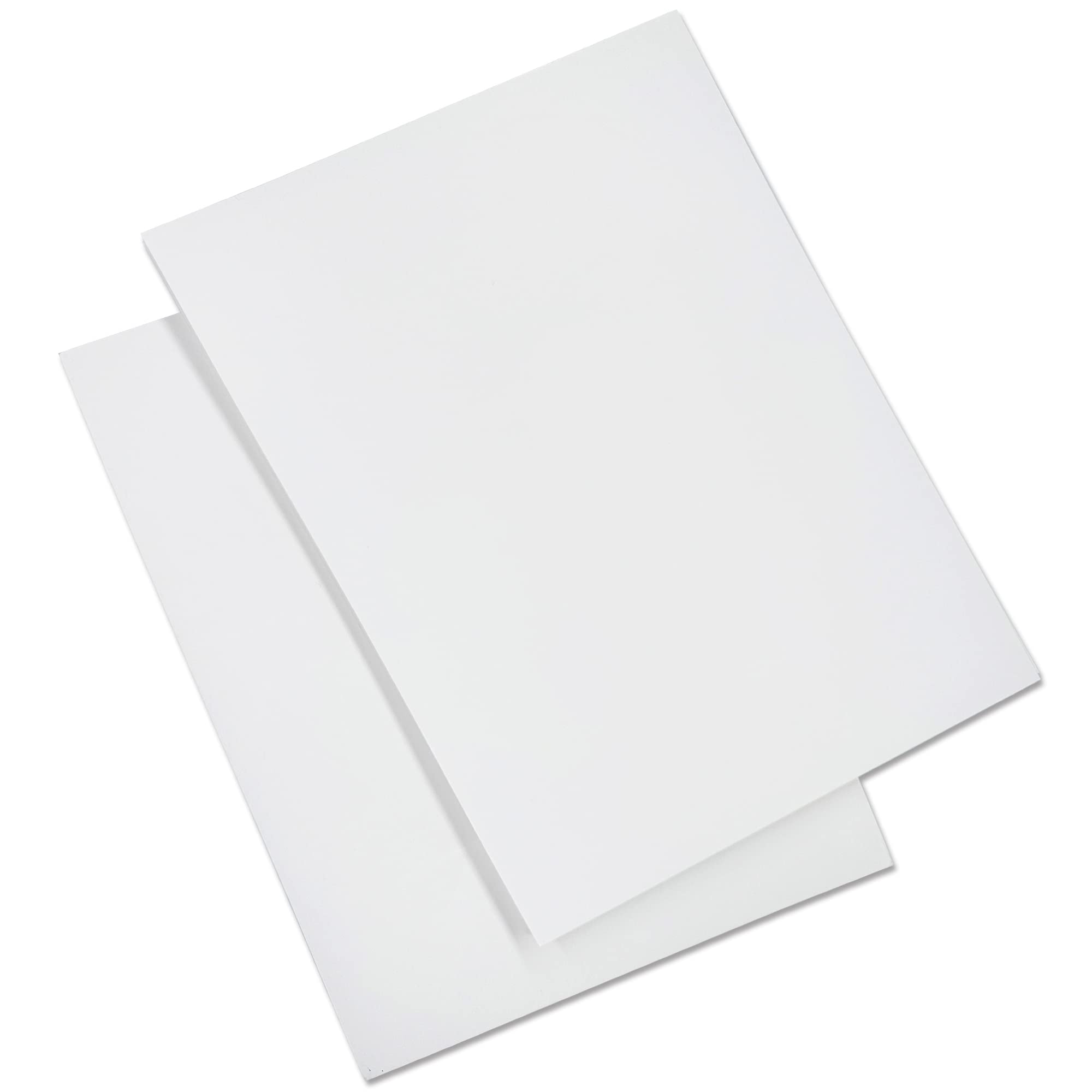 White Card 220 gsm A4 Craft Paper - (Pack of 50 Sheets)