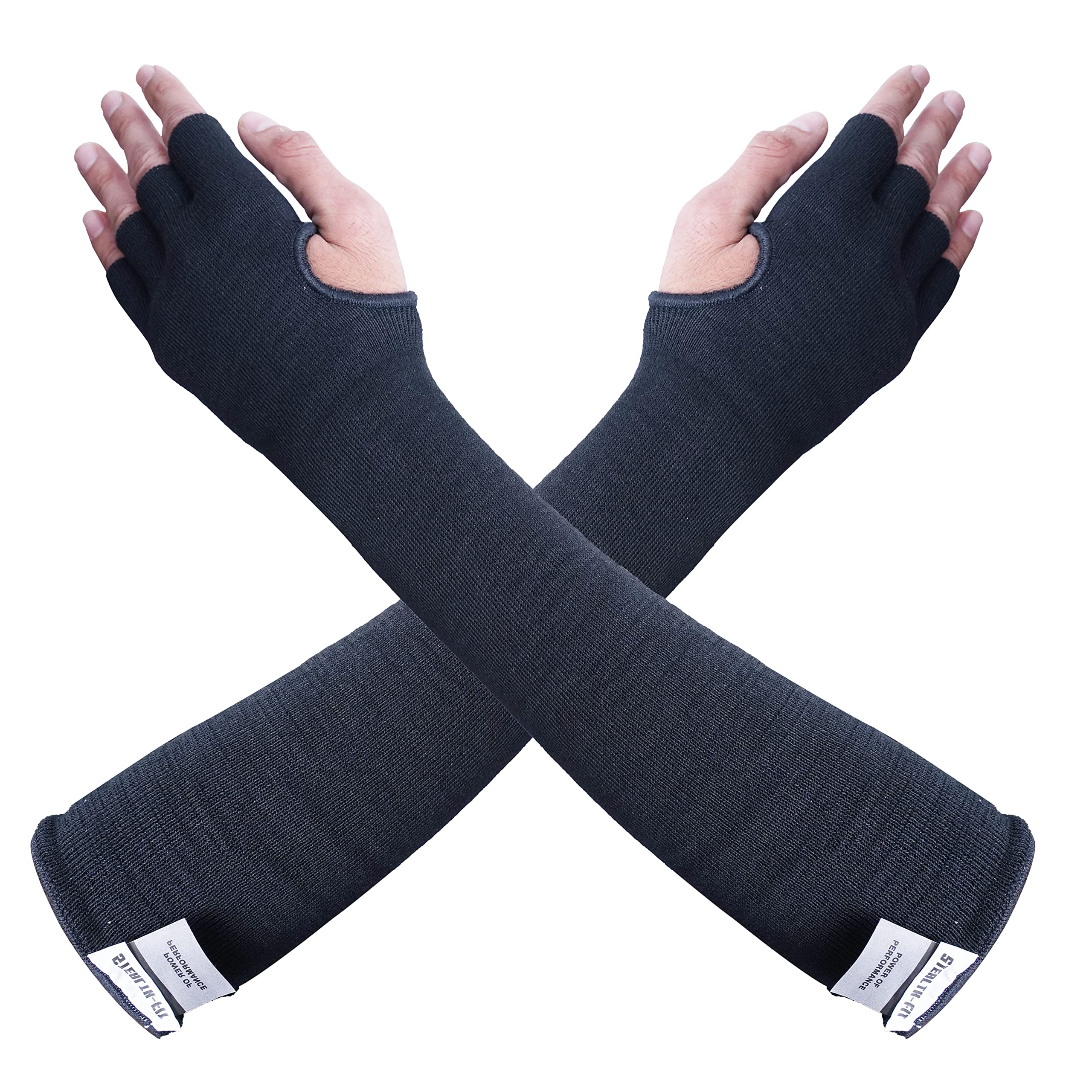 Stealth-Fit Made with Kevlar Sleeves - Cut Resistant Sleeves - Arm Guards - Protective Arm Sleeves