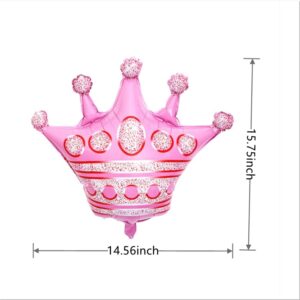 40inch Large Starry Sky Number 8 Balloons, Mylar Foil Helium Balloons For 8th Boy Girl Birthday Party ，Kid's 8th Birthday Decorated Crown Number 8 Balloon (8)