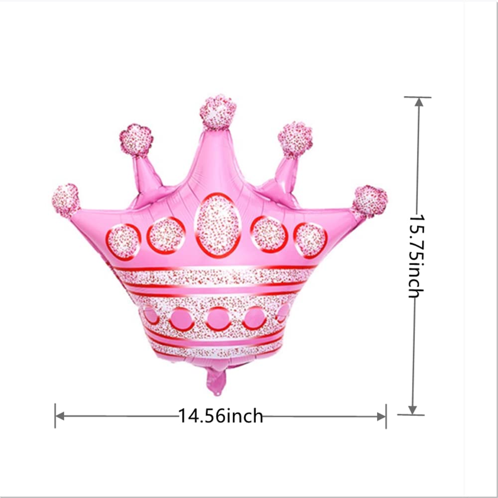 40inch Large Starry Sky Number 8 Balloons, Mylar Foil Helium Balloons For 8th Boy Girl Birthday Party ，Kid's 8th Birthday Decorated Crown Number 8 Balloon (8)