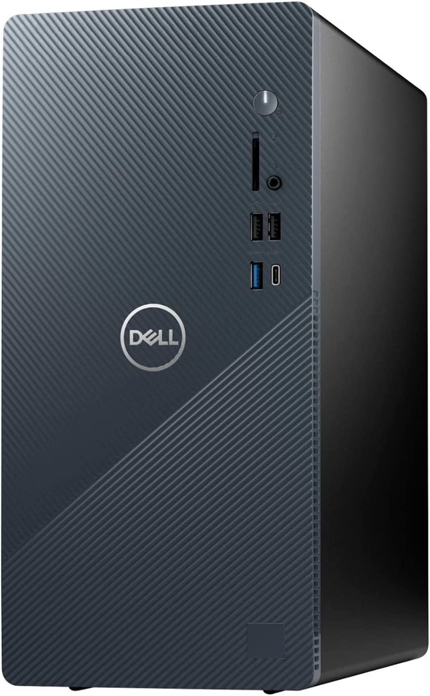 Dell Inspiron 3910 Business Desktop Computer, 12th Gen Intel Core i5-12400, Windows 11 Pro, 12GB RAM, 256GB SSD+1TB HDD, Intel UHD Graphics, Bluetooth, WiFi, Keyboard & Mouse,Mist Blue