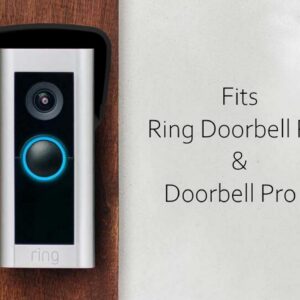 Mars Outpost | RingPro & Pro2 Video Doorbell Compatible - Cover | Camera Protection from Rain/Glare/Light | Slim and Strong