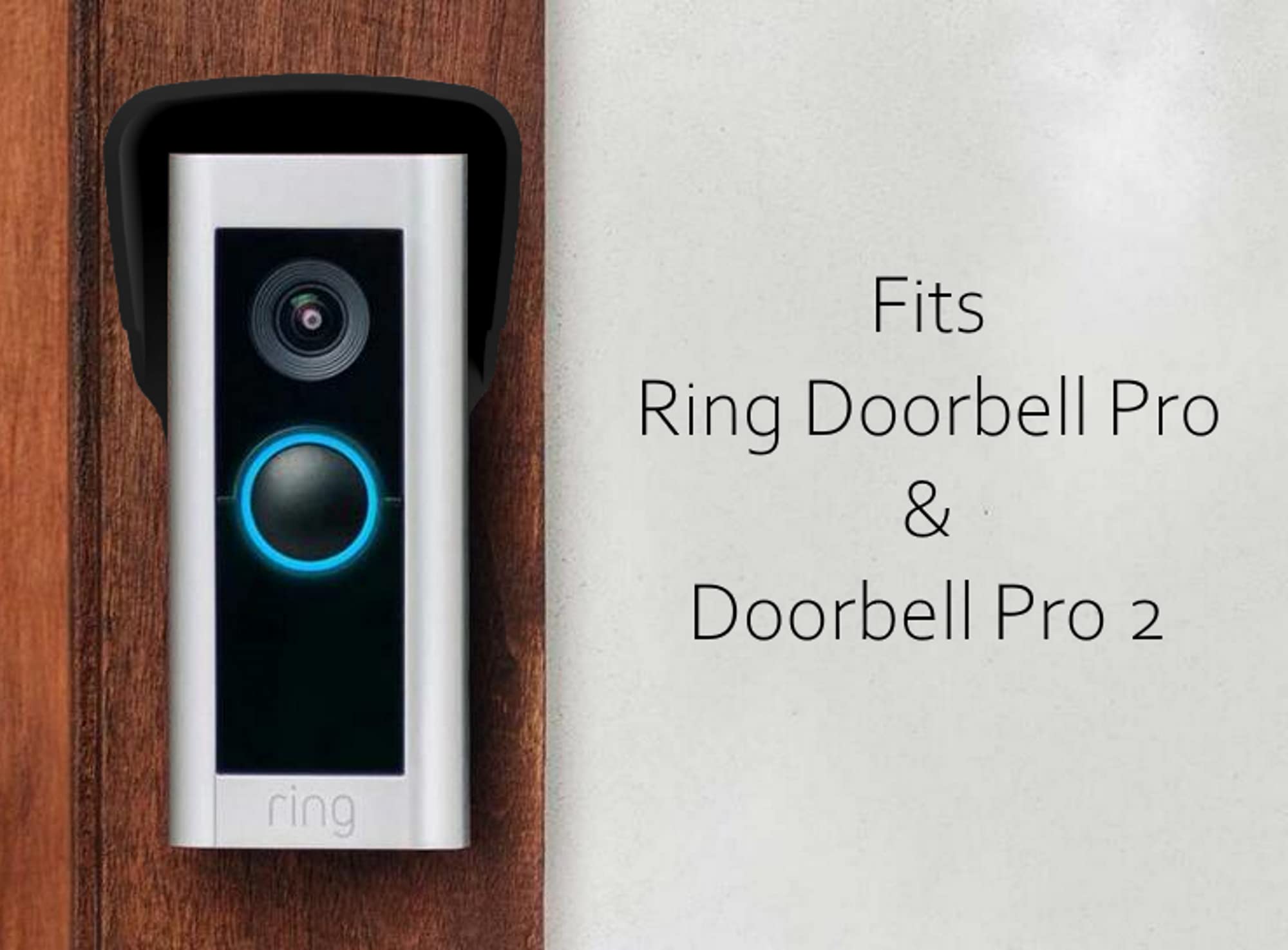 Mars Outpost | RingPro & Pro2 Video Doorbell Compatible - Cover | Camera Protection from Rain/Glare/Light | Slim and Strong