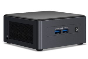 intel nuc 11 pro nuc11tnhi7 performance mini desktop computer/mini pc/htpc,intel core i7-1165g7 processor upto 4.7 ghz turbo,4 cores,8 threads,intel iris xe graphics(tall, 32g ram+1t ssd)