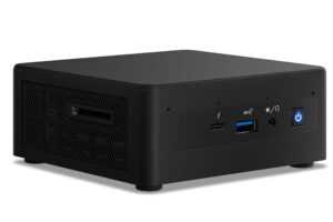 intel nuc 11 pro nuc11pahi7 performance mini desktop computer/mini pc/htpc,intel core i7-1165g7 processor upto 4.7 ghz turbo,4 cores,8 threads,intel iris xe graphics, 16g ram+512g ssd