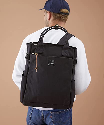 anello(アネロ) Anero POST ATC1225Z 2-Way Backpack, A4, Multiple Storage, Beige