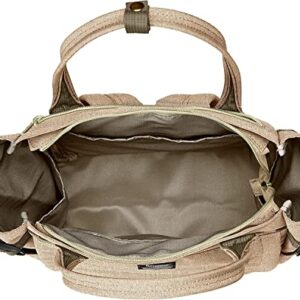 anello(アネロ) Anero POST ATC1225Z 2-Way Backpack, A4, Multiple Storage, Beige