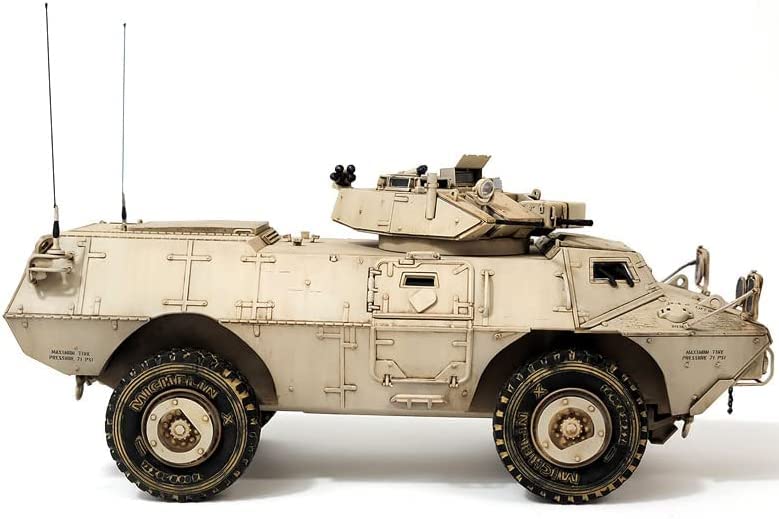 Academy Hobby Model Kit 1/35 U.S Army M1117 Guardian ASV Four Wheel Armored Car 13550