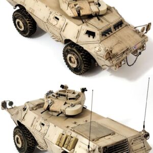 Academy Hobby Model Kit 1/35 U.S Army M1117 Guardian ASV Four Wheel Armored Car 13550