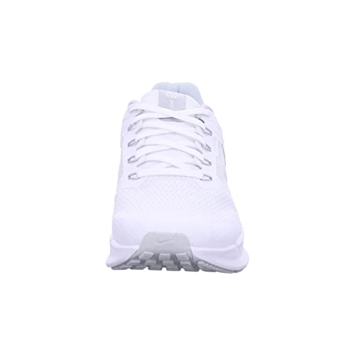 Nike Women's Low-Top Sneakers, White Metallic Silver Pure Platinum, 9.5