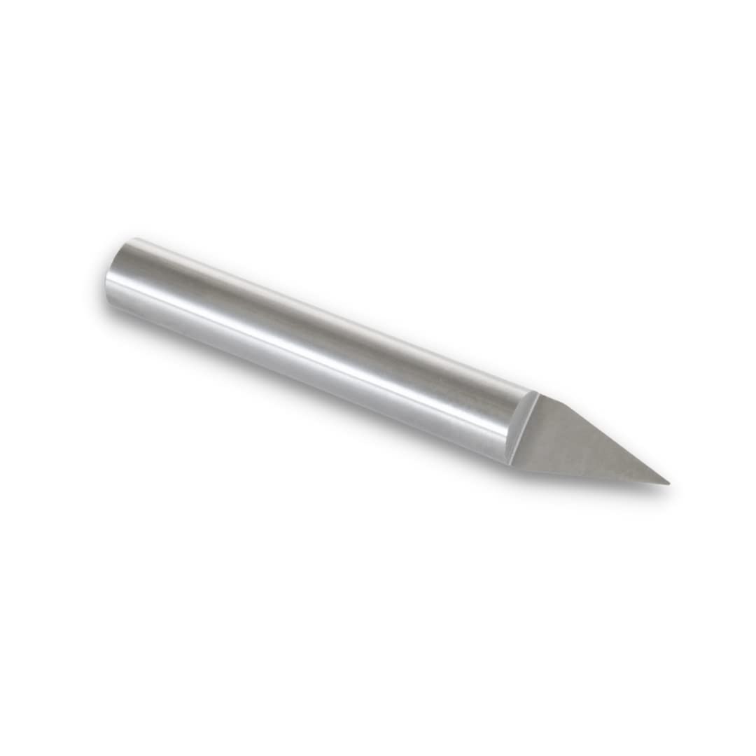 ROUTYBITS - 30 Degree - V Bit Engraver - 1/4 Inch Diameter Shank, Solid Carbide, Engraving, CNC Router Bits