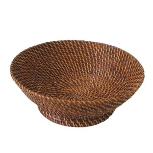 rattan basket home decor