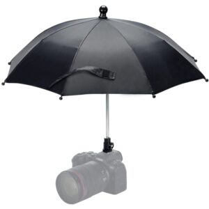 dslr mirrorless camera hot shoe umbrella rain cover protector sunshade for canon eos r100 r50 r8 r7 r10 r3 r6 mark ii r5 c rp r rebel t8i t7 90d sony a7rv a7 iv a7s iii ii nikon z8 z9 z30 z5 z6 z7 ii