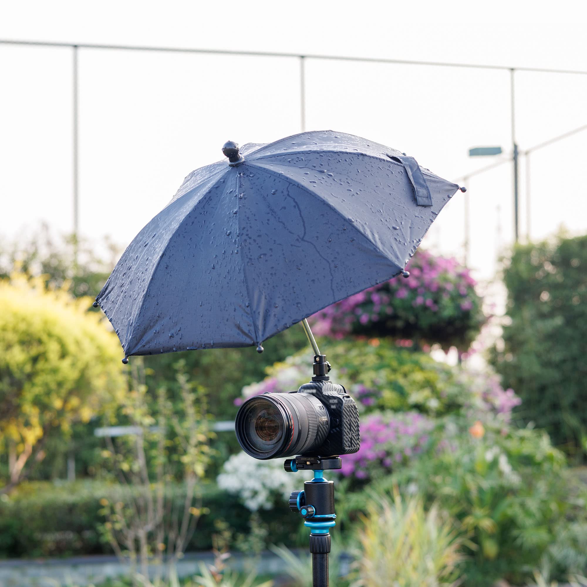 DSLR Mirrorless Camera Hot Shoe Umbrella Rain Cover Protector Sunshade for Canon EOS R100 R50 R8 R7 R10 R3 R6 Mark II R5 C Rp R Rebel T8i T7 90D Sony A7RV A7 IV A7S III II Nikon Z8 Z9 Z30 Z5 Z6 Z7 II