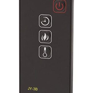 GENGQIANSI Replacement for Muskoka Electric Fireplace Heater Remote Control 27-800-001 25-900-003 234-159-76 23-900-003 23-600-001 26-2000-001 26-800-004 26-900-003 26-900-004 269-125-463 269-181-463