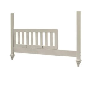 cc kits toddler bed safety guard rail for smartstuff cribs by universal furniture | multiple finishes available (parchment)