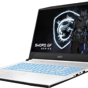 MSI Latest Sword 15 Gaming Laptop | 15.6" 144Hz FHD Display | Intel 10-Core i7-12650H | NVIDIA GeForce RTX3060 | 32GB DDR4 1TB NVMe SSD | WiFi 6 | USB-C | HDMI | RJ45 | Backlit KB | Windows 10 Home