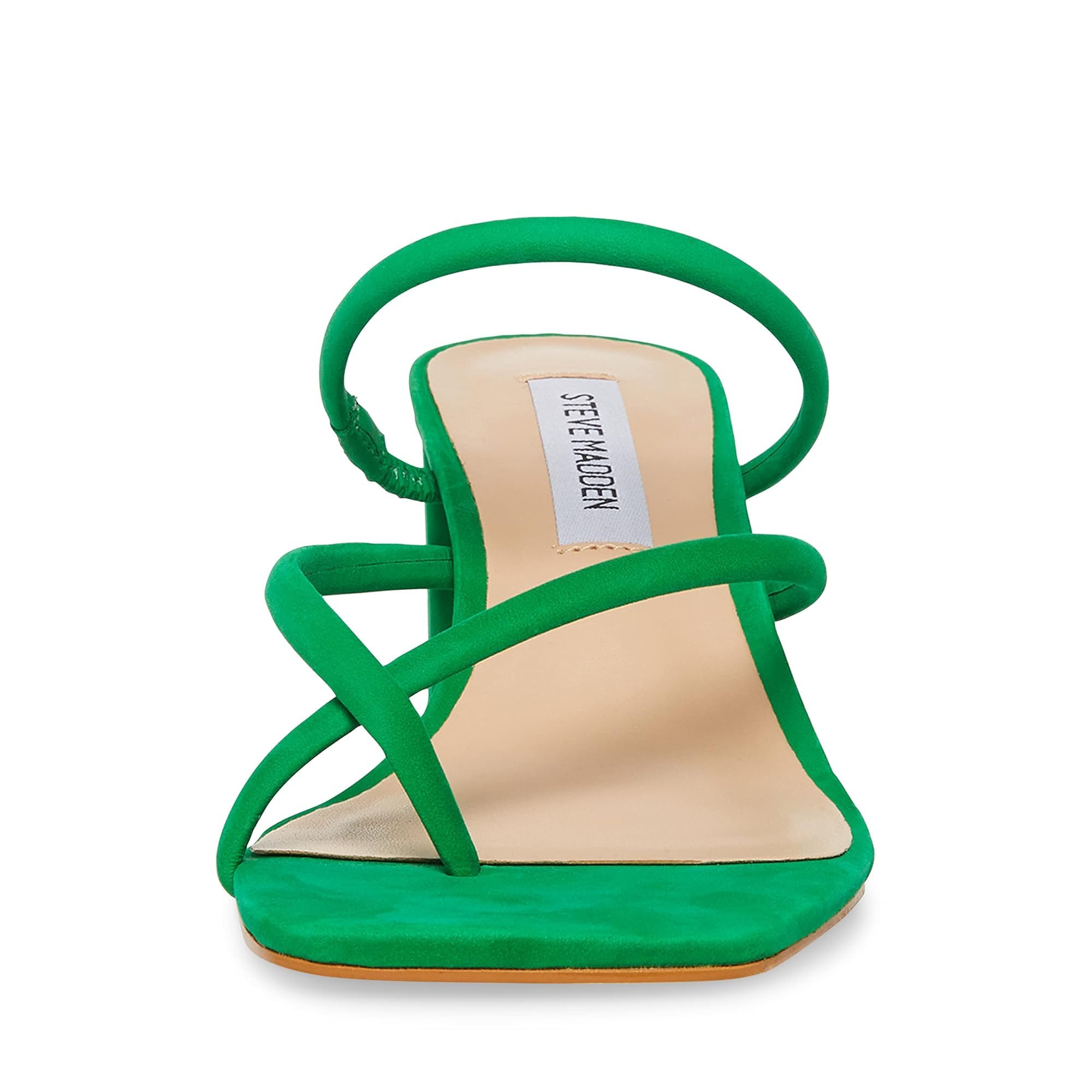 Steve Madden Effie Sandal Green Nubuck 8.5 M