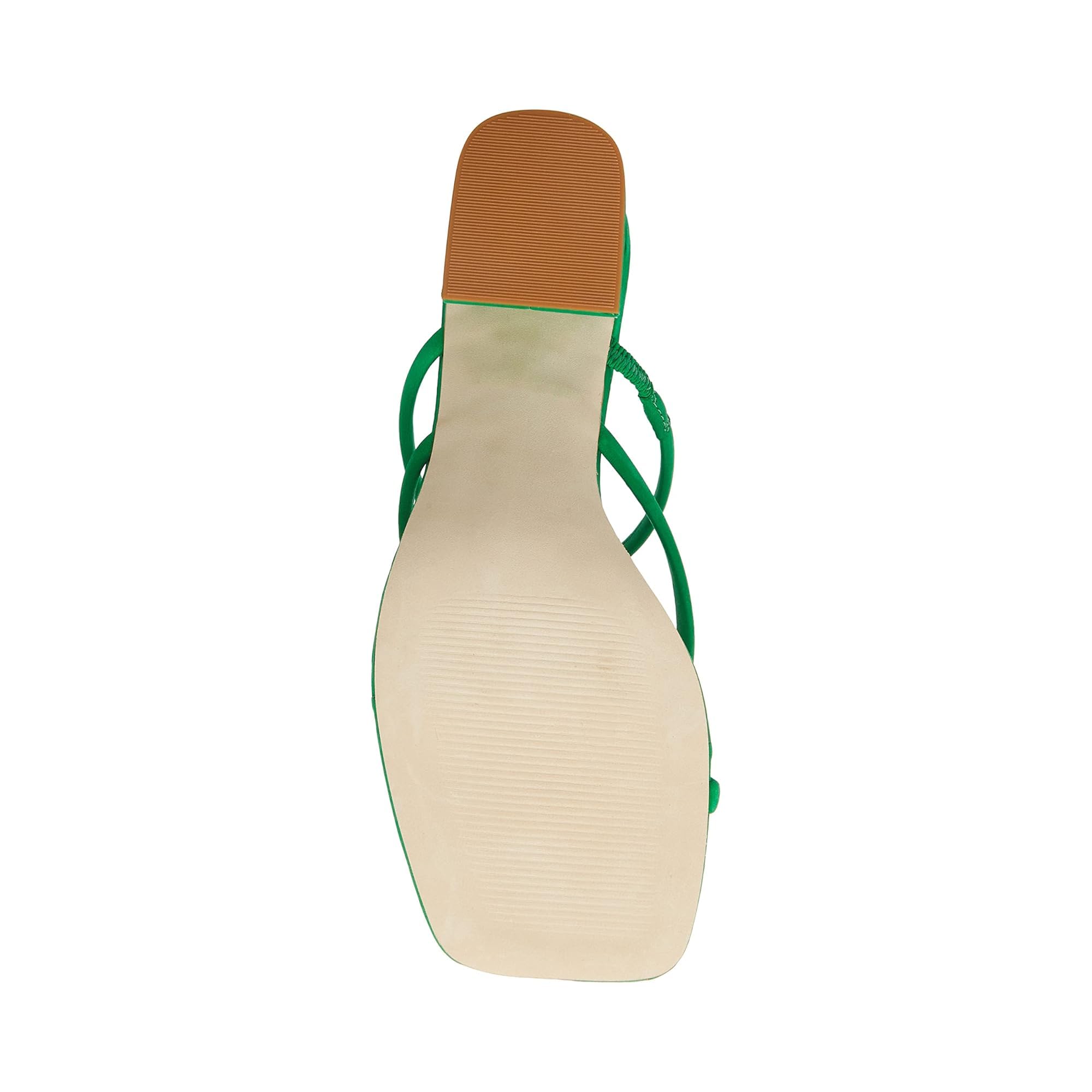 Steve Madden Effie Sandal Green Nubuck 8.5 M