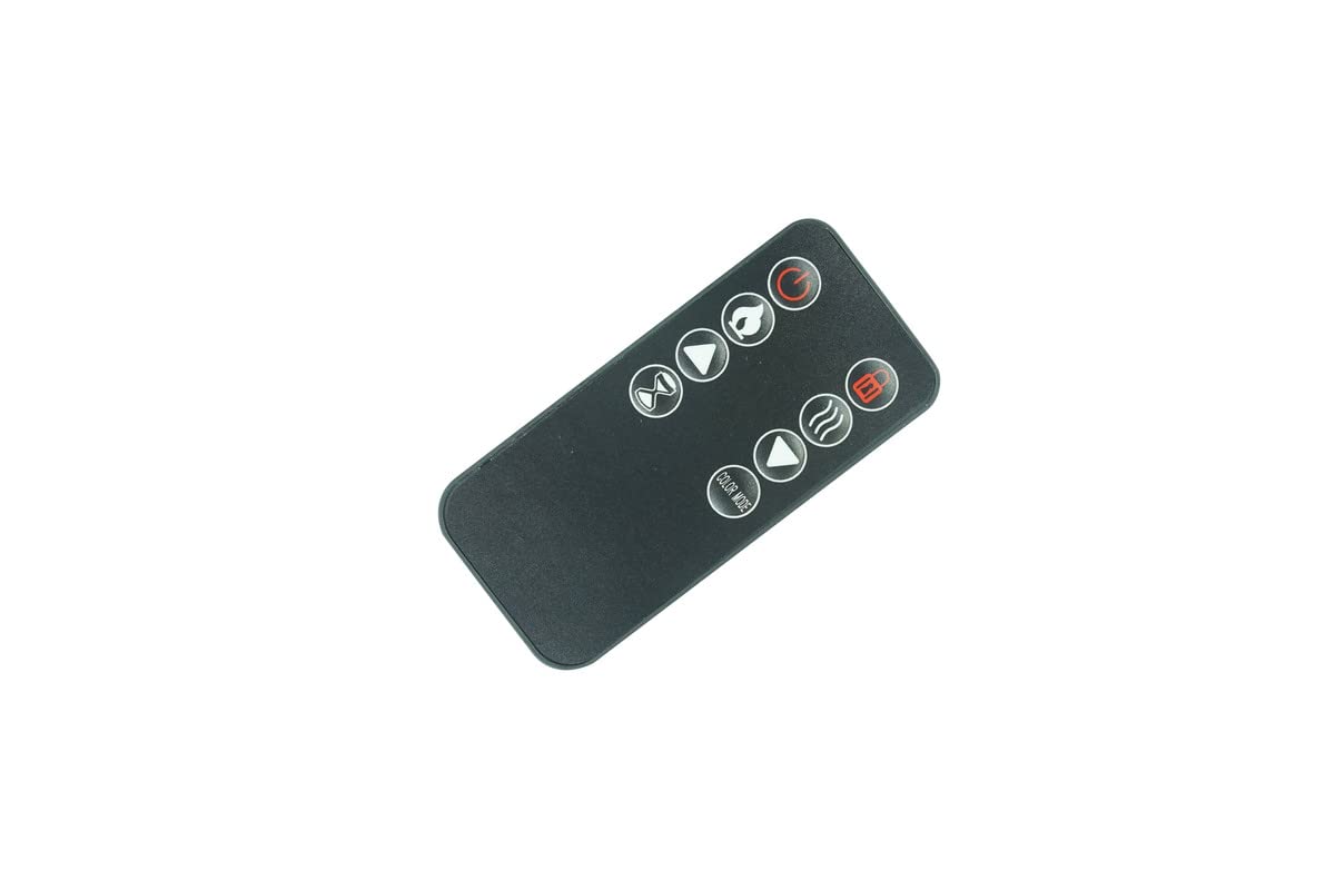 Hotsmtbang Replacement Remote Control for Homedex HDX-14001 HDX14063 COZE42 COZE52 3D Electric Fireplace Heater