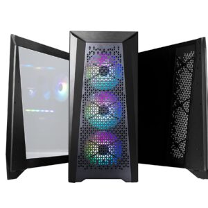 MSI Infinite RS Gaming Desktop: Intel Core i9-13900KF, RTX 4090, 32GB DDR5, 2TB M.2 NVMe, Liquid Cooling, WiFi 6E, Keyboard & Mouse, DIY Friendly, Windows 11 Pro: 13NUI-431US