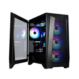 MSI Infinite RS Gaming Desktop: Intel Core i9-13900KF, RTX 4090, 32GB DDR5, 2TB M.2 NVMe, Liquid Cooling, WiFi 6E, Keyboard & Mouse, DIY Friendly, Windows 11 Pro: 13NUI-431US