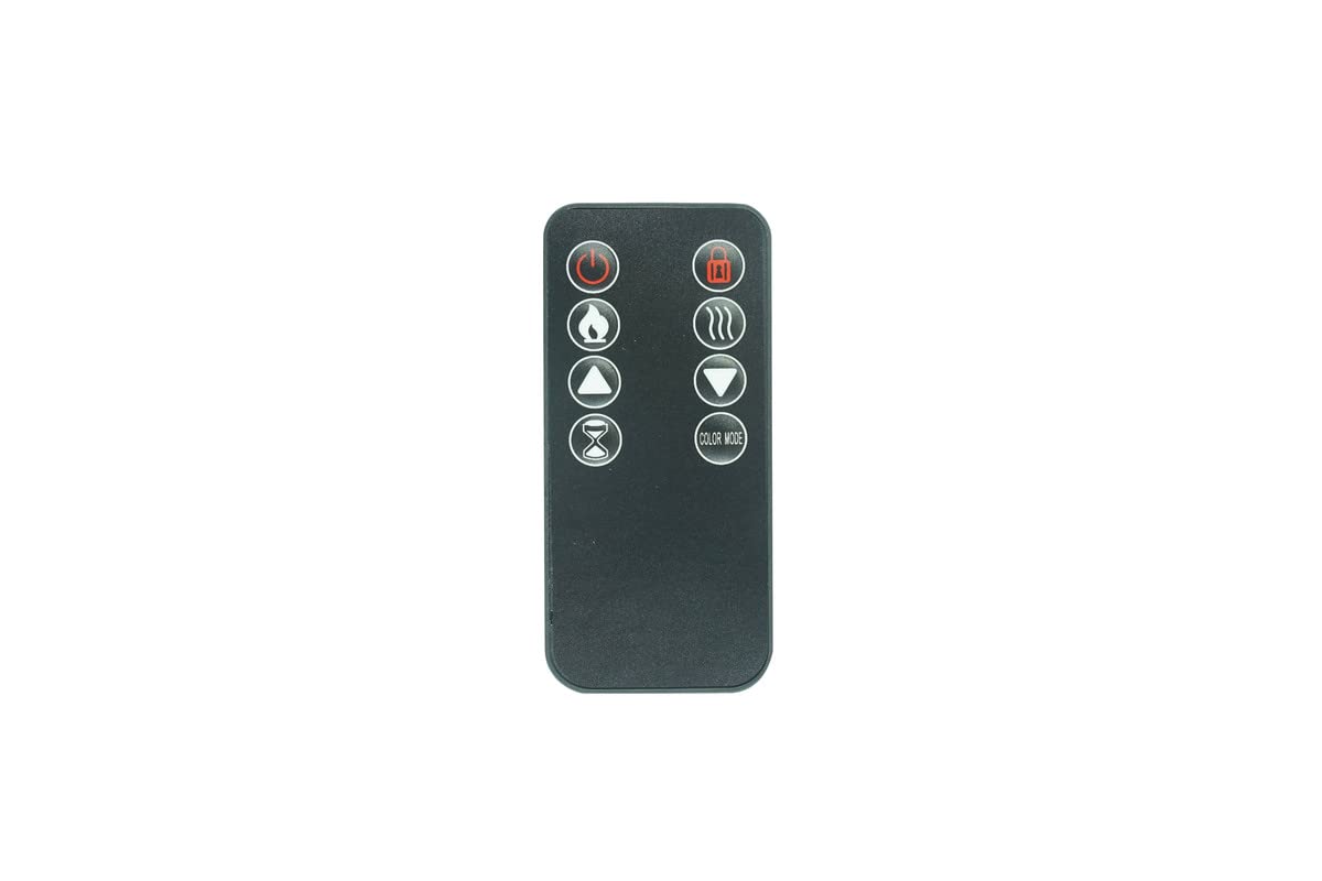 Remote Control for Homedex HDX-14001 & Beyond Breeze EF-2036FU & U-MAX U-MAX-GR01 & Alpaca & Vebreda 3D Electric Fireplace Heater