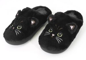 rungion cute cat sheep house slippers for women men fluffy plush slippers cozy soft memory foam indoor shoes non-slip winter