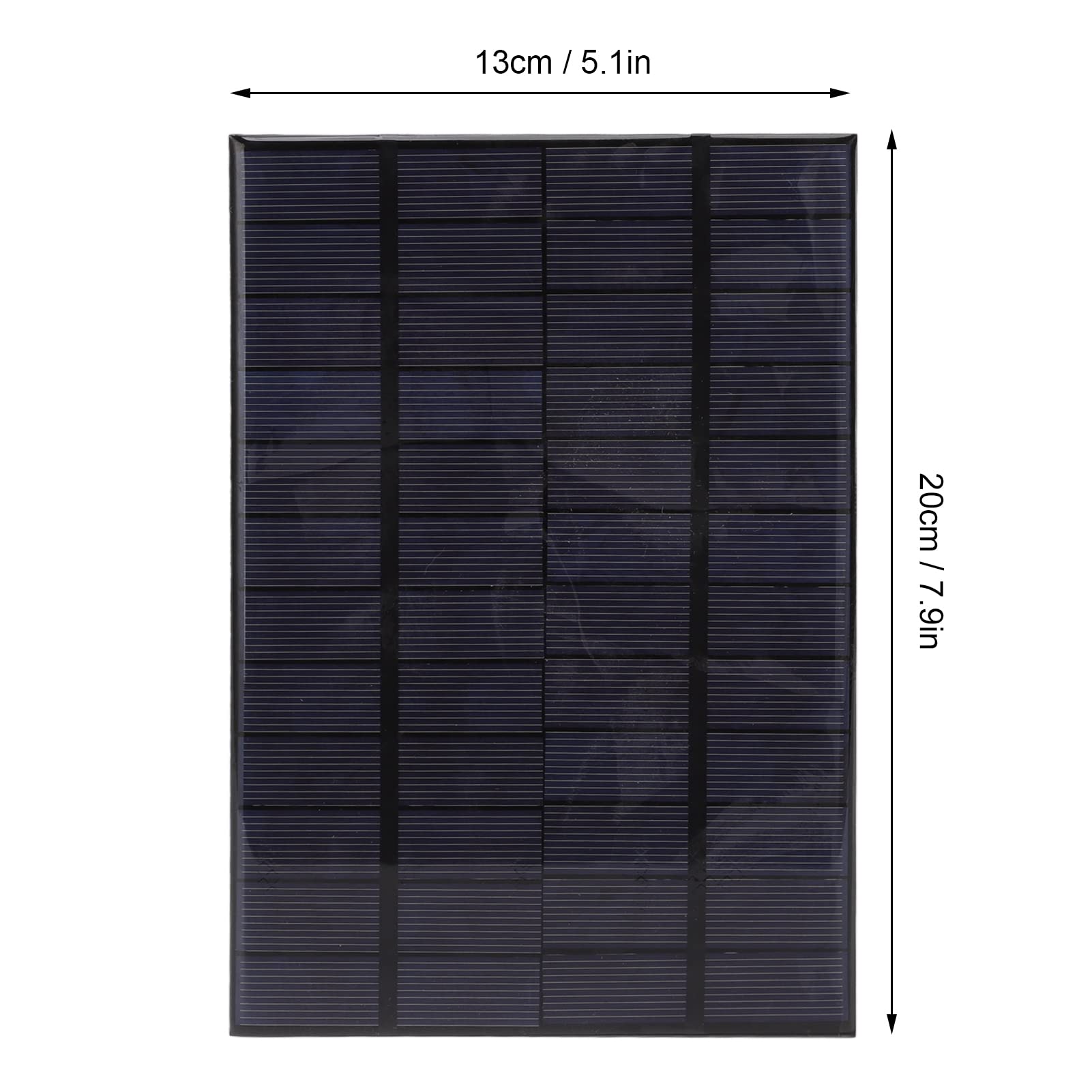 12V 4.2W Mini Solar Panel Portable DIY Solar Panel, Cell Battery Charger Panel DIY Solar Panel Module for Cellphone