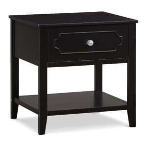 davinci chloe regency nightstand in ebony