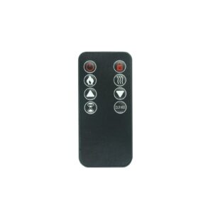 HCDZ Replacement Remote Control for Homedex HDX-14001 HDX14063 COZE42 COZE52 36" 50" Recessed Mounted Electric Fireplace 3D Electric Fireplace Heater