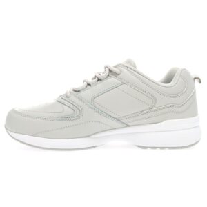 propét women's lifewalker sport sneakers, light grey, 8 narrow us