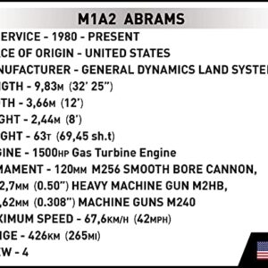 COBI Armed Forces M1A2 Abrams Tank