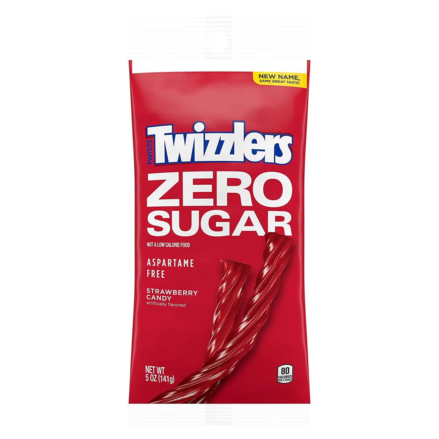 Common Classic Candy Company Licorice Twizzler Twists - Bulk - Sugar Free Strawberry - 5 oz (Pack of 2) "Repacked & distributed by Common Cents"