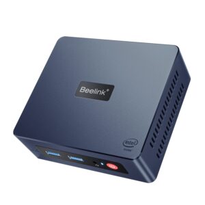 beelink new 11th gen intel 4-cores n5095, mini pc 8gb ddr4 ram 256gb ssd, mini computer dual hdmi 4k uhd/gigabit ethernet/dual wifi/bt/for home/office