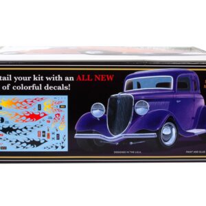 AMT 1934 Ford 5-Window Coupe Street Rod 1:25 Scale Model Kit