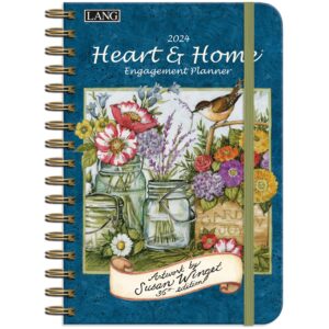 lang heart & home® 2024 spiral engagement planner (24991011085)