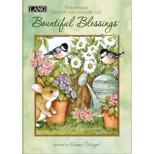 LANG Bountiful Blessings™ 2024 Monthly Planner (24991012096)