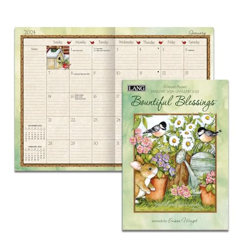 LANG Bountiful Blessings™ 2024 Monthly Planner (24991012096)