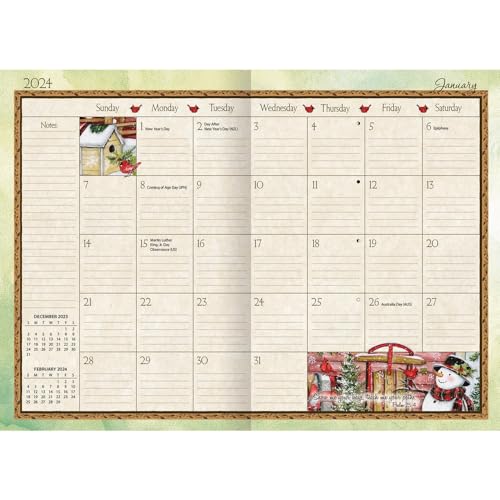 LANG Bountiful Blessings™ 2024 Monthly Planner (24991012096)