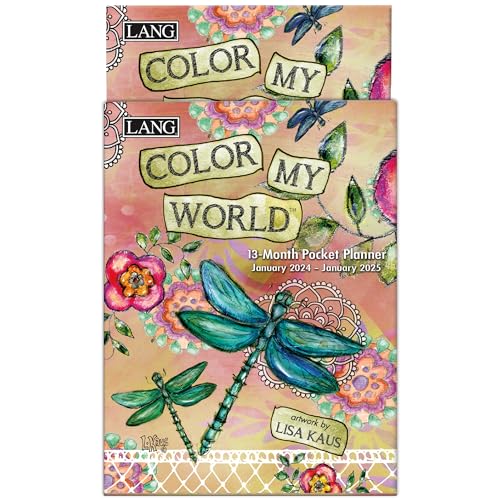 LANG Color My World 2024 Monthly Pocket Planner (24991003178)