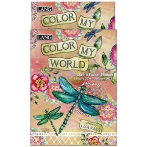 lang color my world 2024 monthly pocket planner (24991003178)