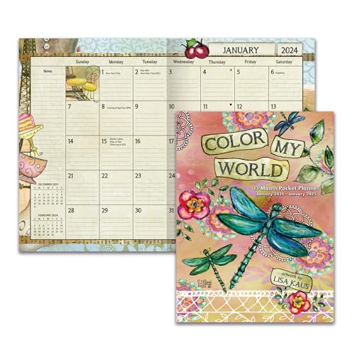 LANG Color My World 2024 Monthly Pocket Planner (24991003178)