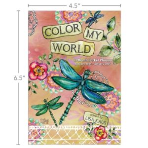 LANG Color My World 2024 Monthly Pocket Planner (24991003178)