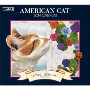 american cat(tm) 2024 wall calendar