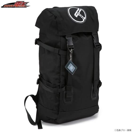 Kamen Rider Bandai Apparel Den-O Backpack with Charm, Bandai Apparel, Black