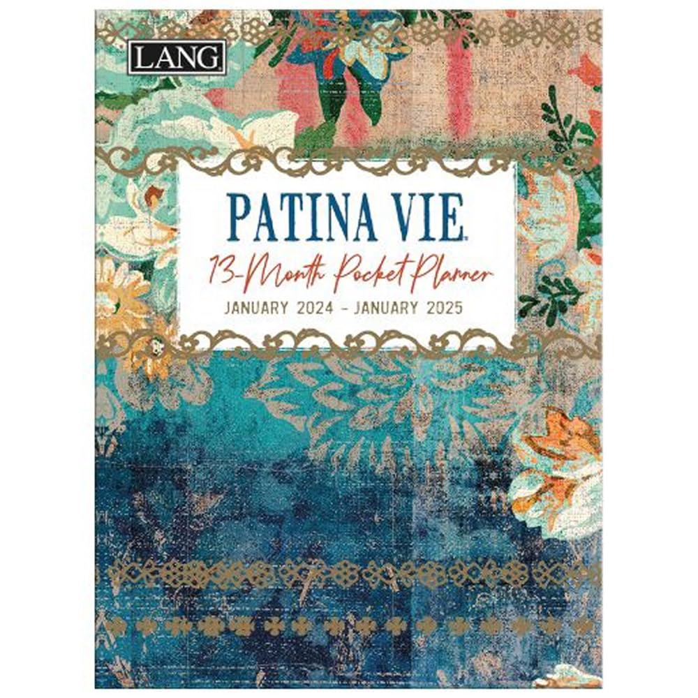 LANG Patina Vie 2024 Monthly Pocket Planner (24991003190)