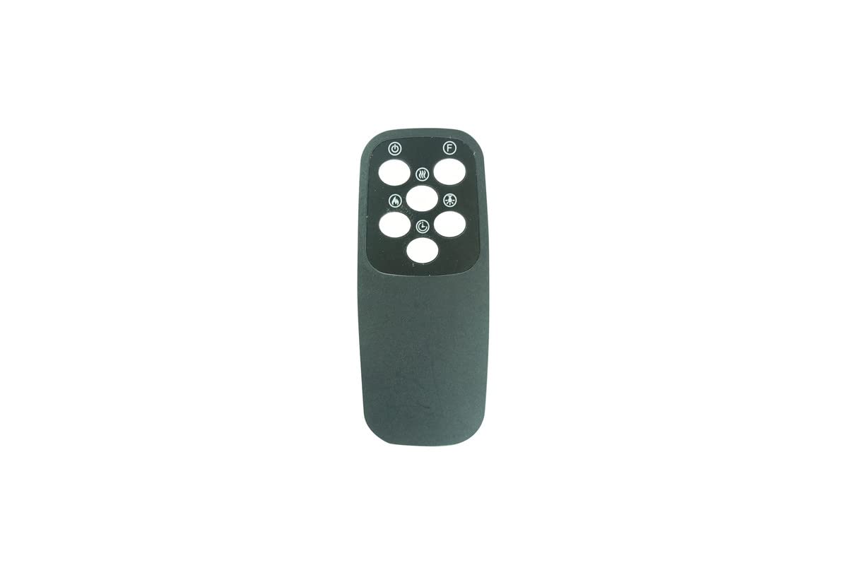 Generic Replacement Remote Control for Lifesmart PCHT1009US LS-W6-WIQH-M LS-6BPIQH-M RH122385 Electric Fireplace Infrared Heater